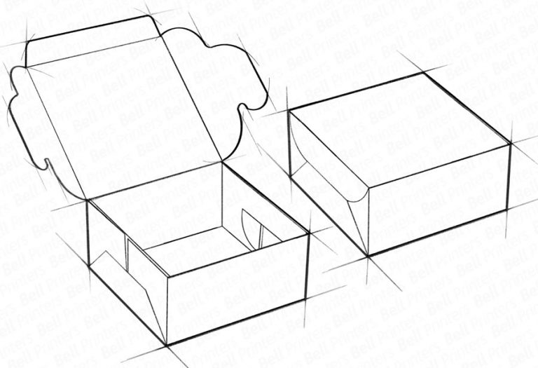 Bakery-Paper-cake-box-drawing - Bell Printers